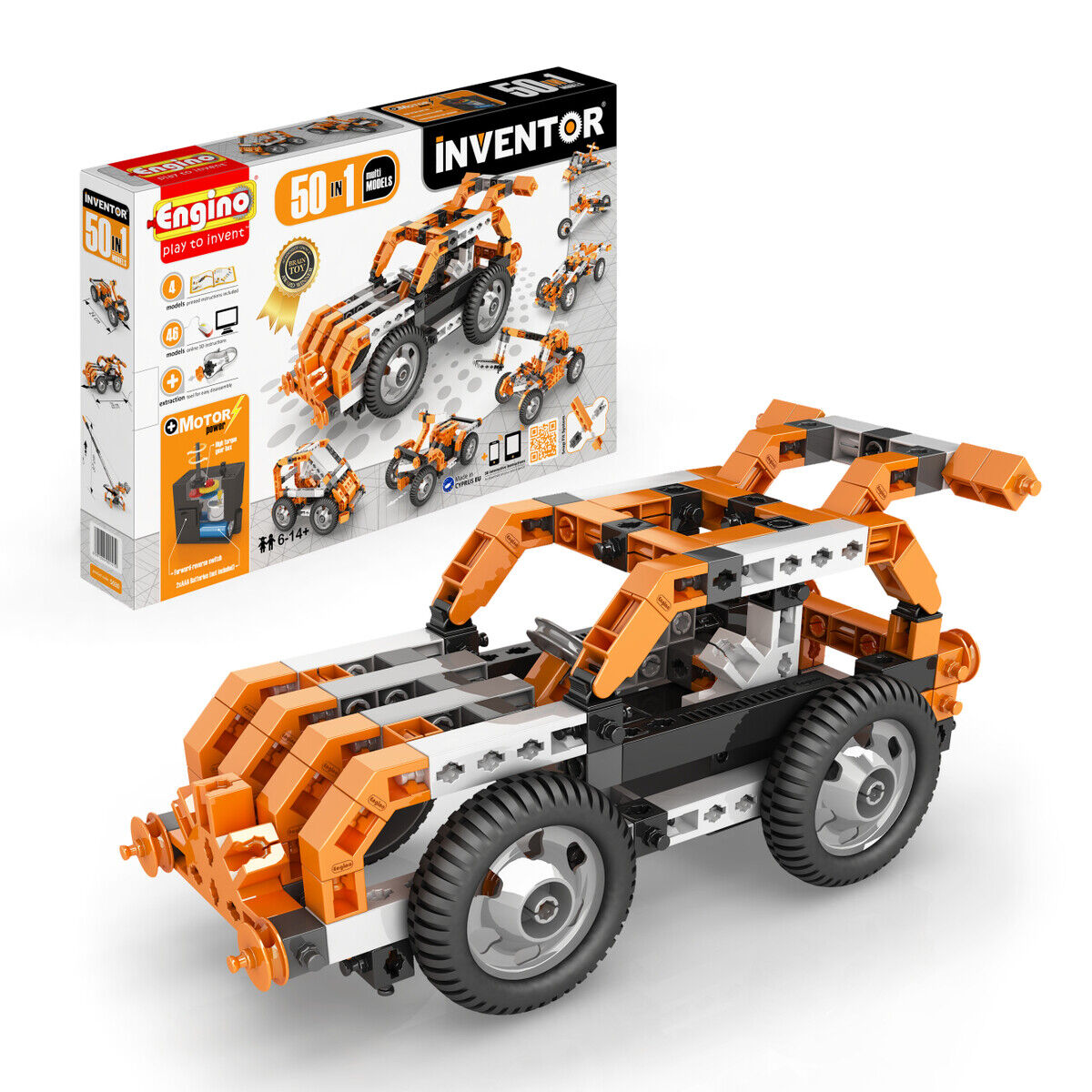 Inventor 50 Models Motorized Set - Multi Models – Toy Empire