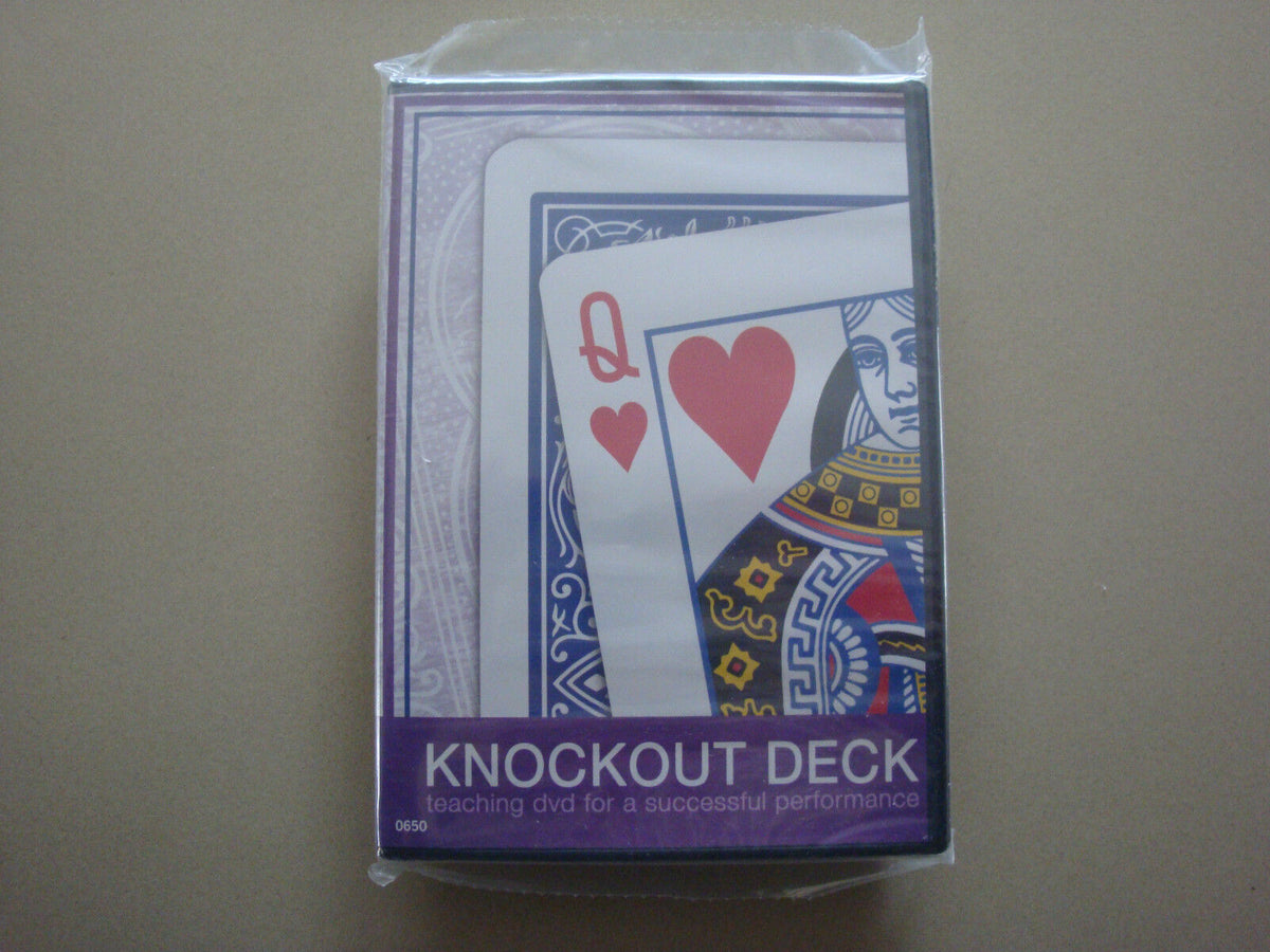 Knockout Bicycle Deck With Teaching DVD by Ben Salinas Magic Trick – Toy Empire