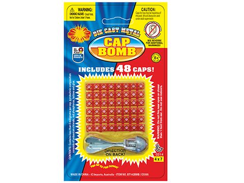 Cap Bomb With 48 Shots – Toy Empire