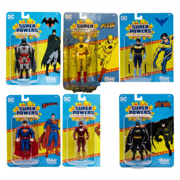DC Super Powers 4.5" Action Figure 1 Piece Wave 5 - Assorted Character ...