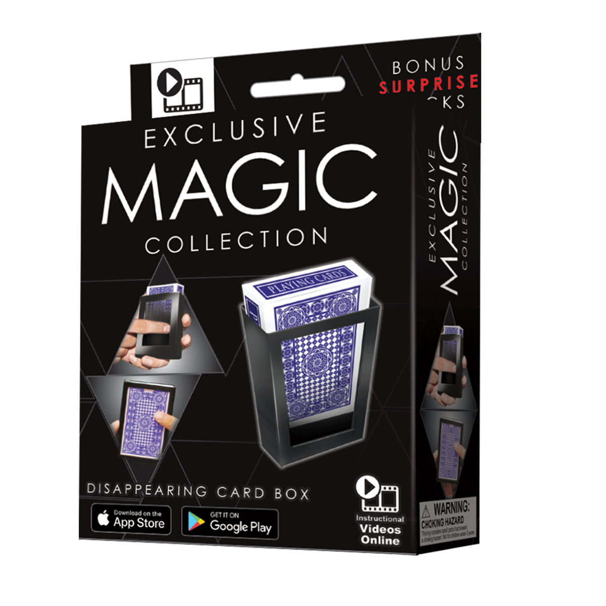 Exclusive Magic Pocket Disappearing Card Box Magic Trick – Toy Empire