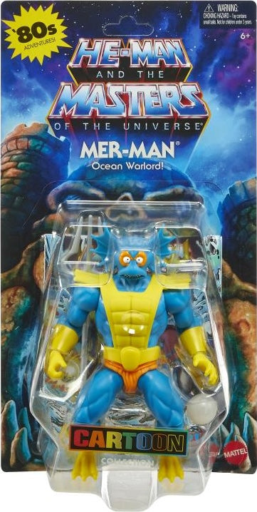 Masters of the Universe Origins Wave 18 Cartoon Collection Mer-Man 5 1 ...