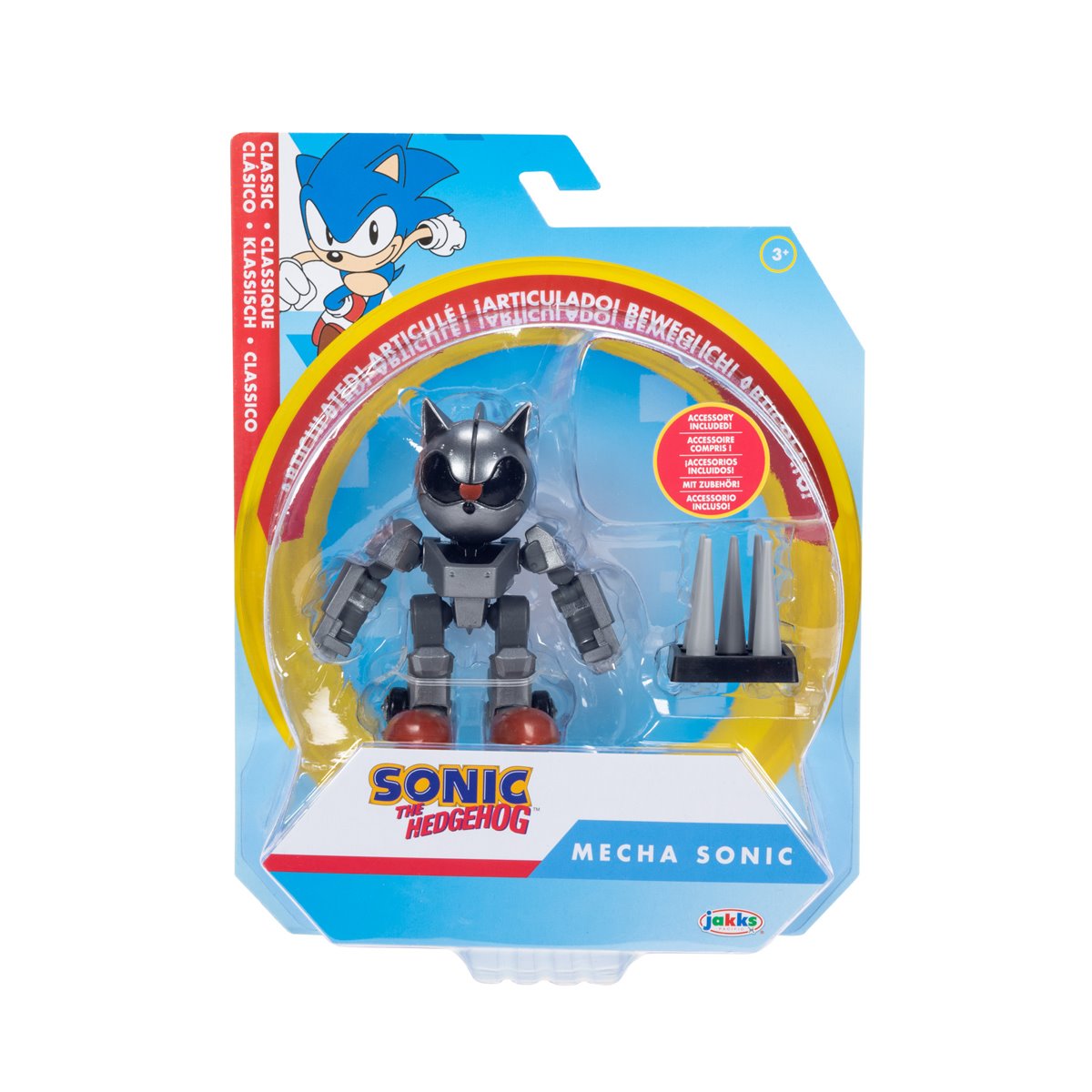 Sonic The Hedgehog 4 Inch Action Figure With Accessory Wave 19 One Pie ...