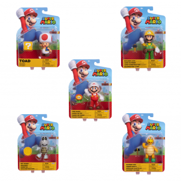 World of Nintendo Super Mario 4 Inch Action Figure Wave 32 One Piece A ...