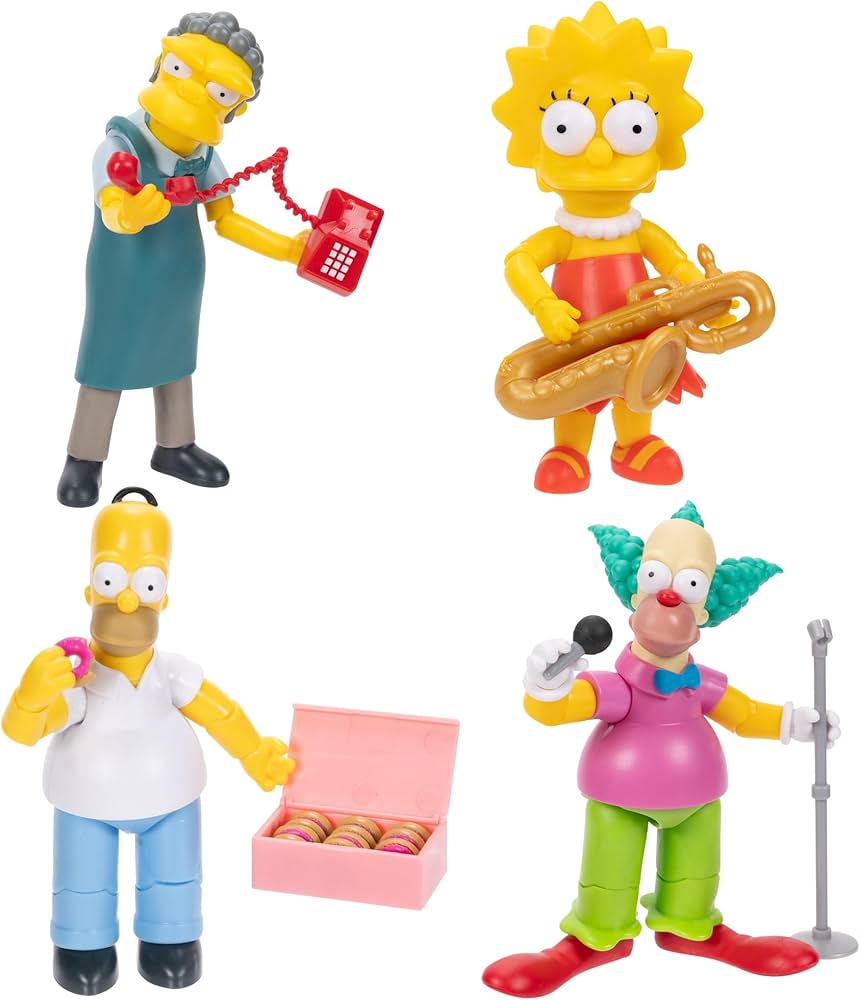 The Simpsons 5" Action Figure Wave 2 - Assorted Characters Available ...