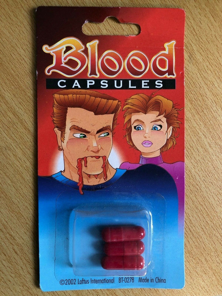 Blood Capsules Fake Gag – Toy Empire