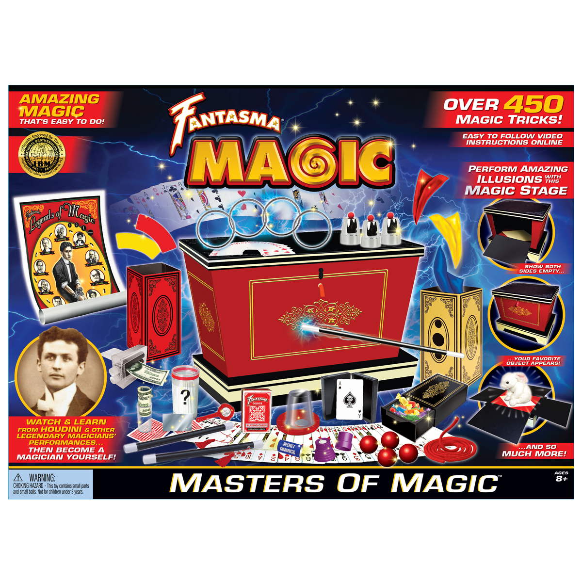 Fantasma Masters Of Magic Set Over 450 Tricks With Online Video – Toy ...