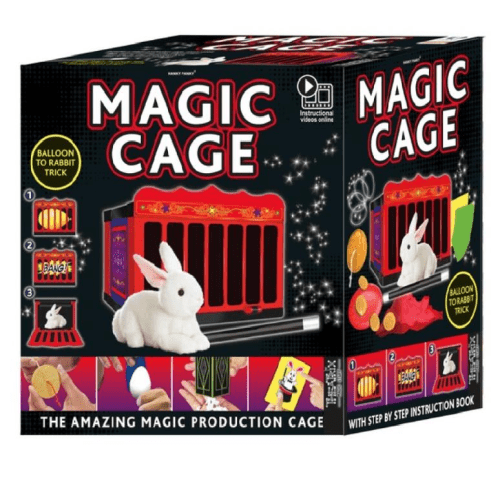 Magic Cage Trick Set With Online Video & Book Instructions – Toy Empire