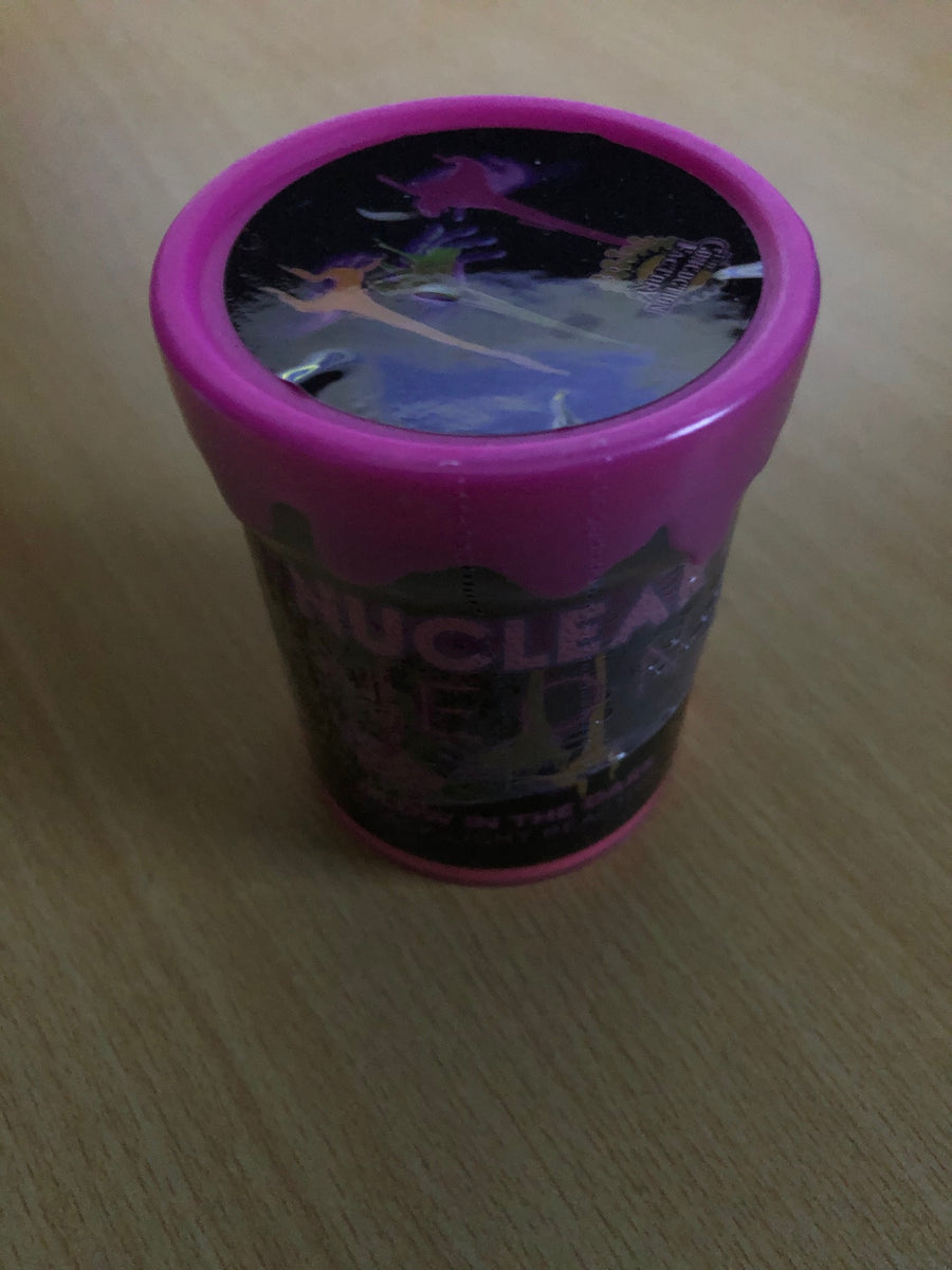 NUCLEAR NEON SLIME 120 GRAMS 1 TUB GLOW IN THE DARK BLACK LIGHT REACTI ...