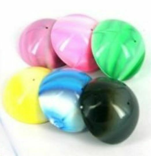 Pop Ball 55mm x 1 Super Dome Popper Swirly Assorted Colours Available ...