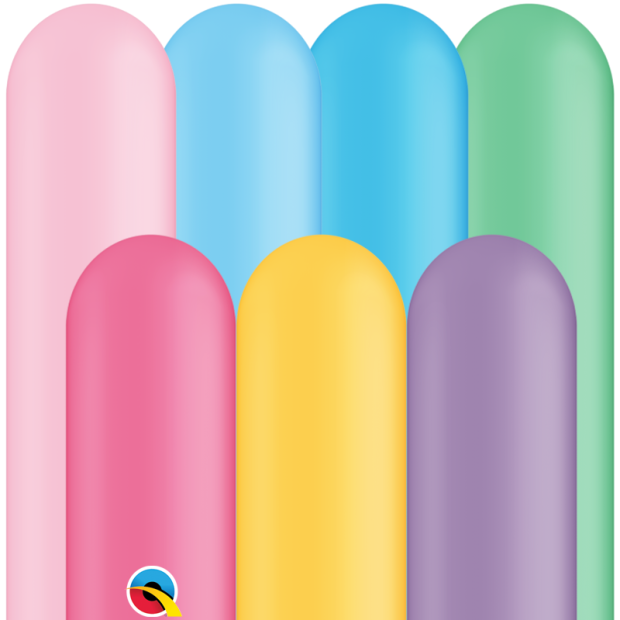 Balloons Qualatex 100 Pcs 160Q Vibrant Assorted – Toy Empire