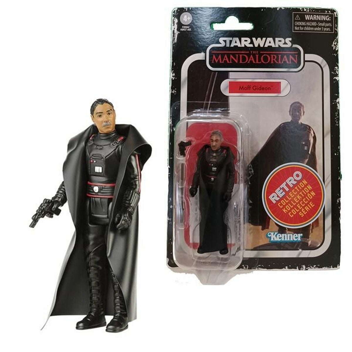 Star Wars The Mandalorian The Retro Collection Moth Gideon 3 3/4 Inch ...